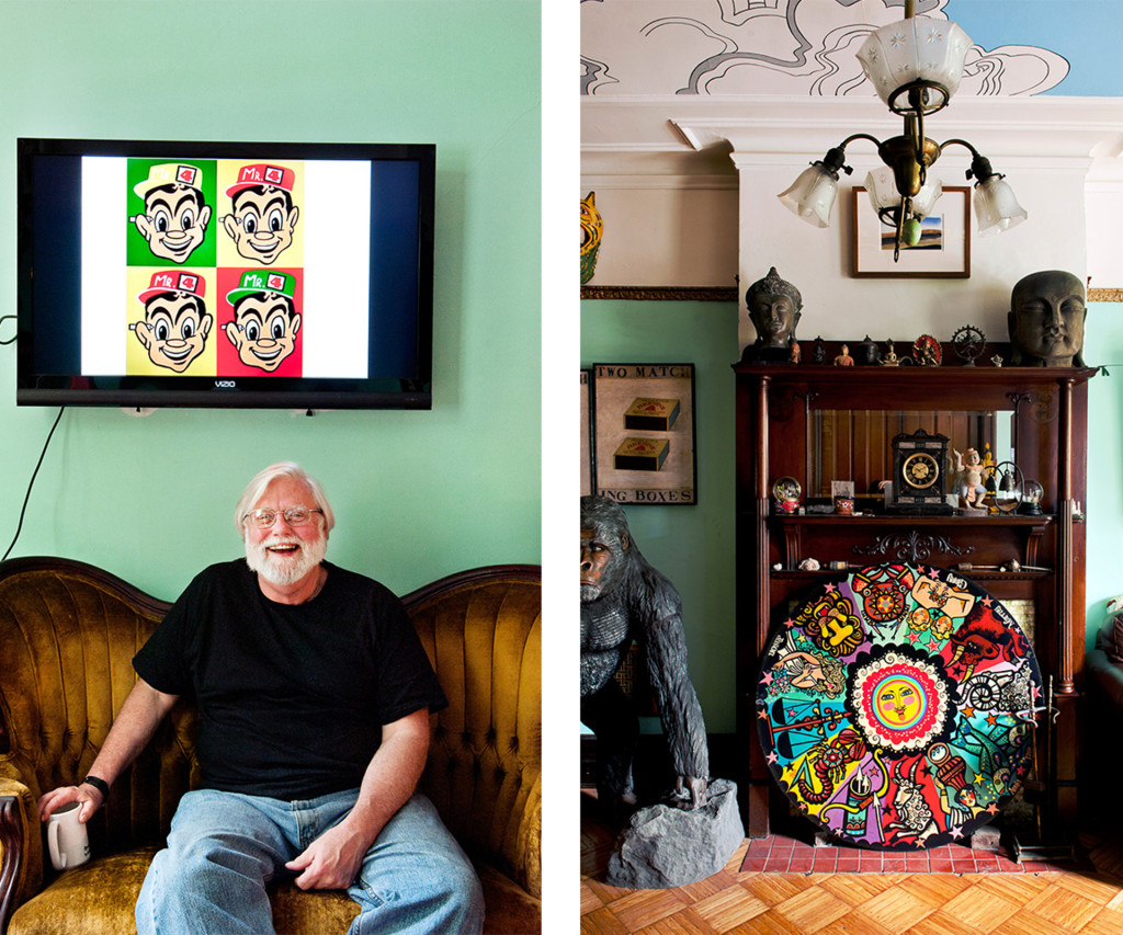 Bill Shumaker's art-filled Brooklyn home