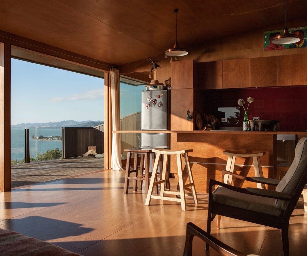 Living in New York inspired the small footprint of this Thames home