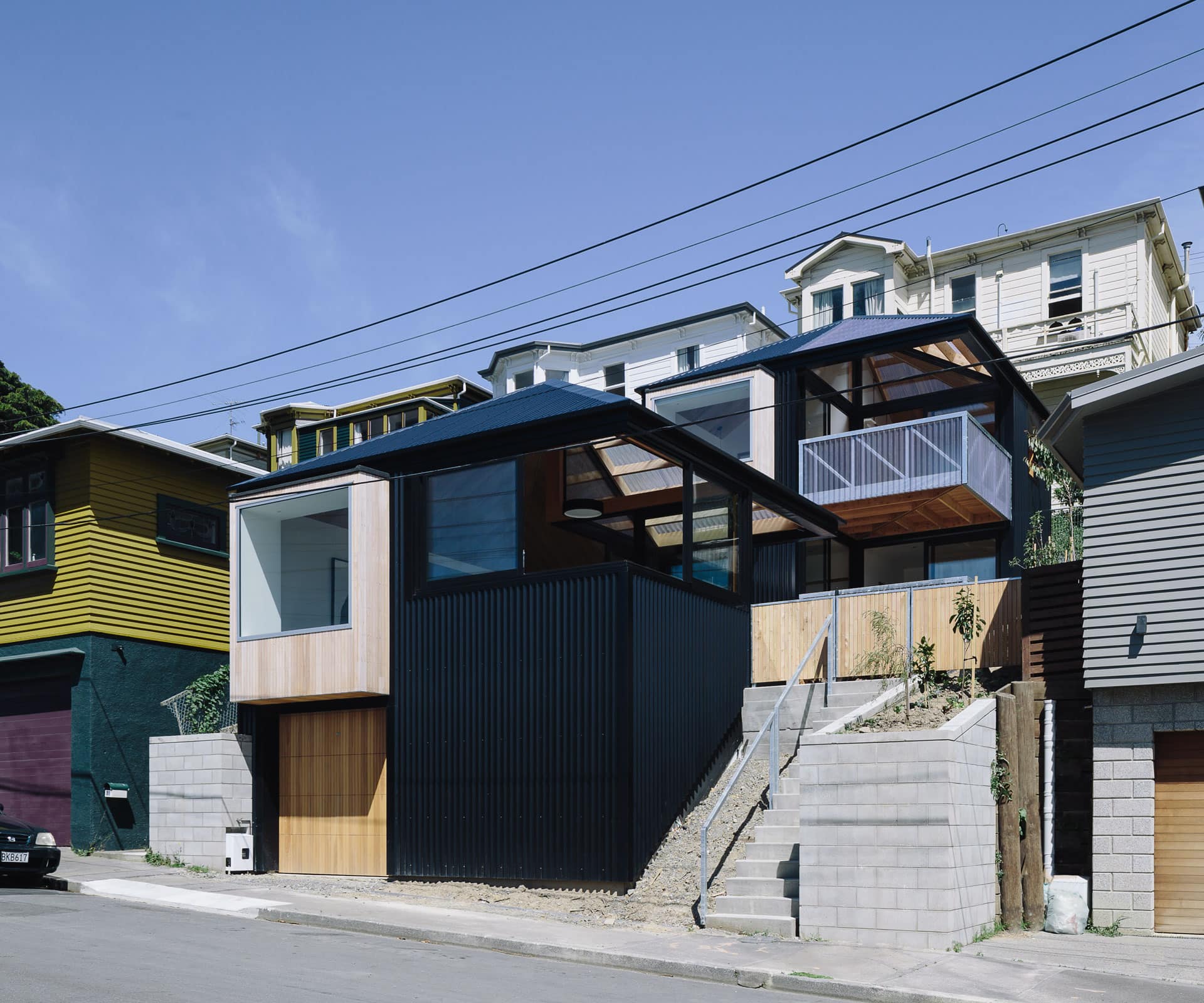 An inner-city Wellington home uses its small footprint in an ingenious way