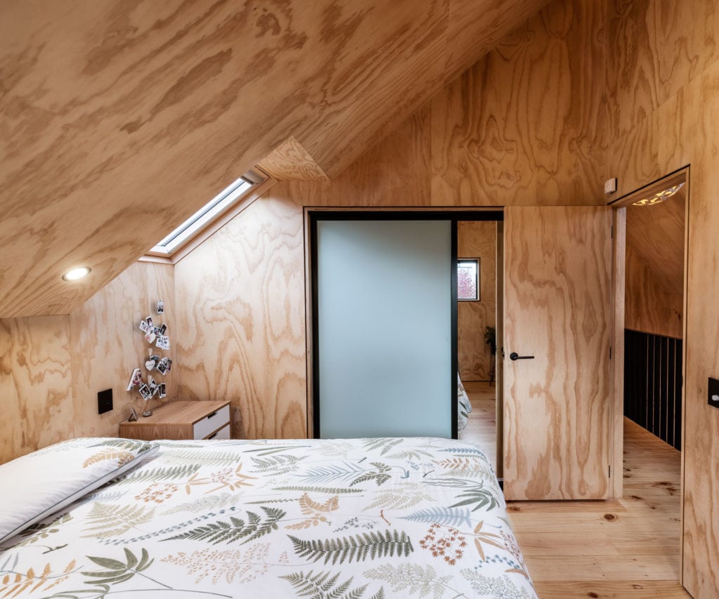 Two compact homes squeeze into a tiny Christchurch site