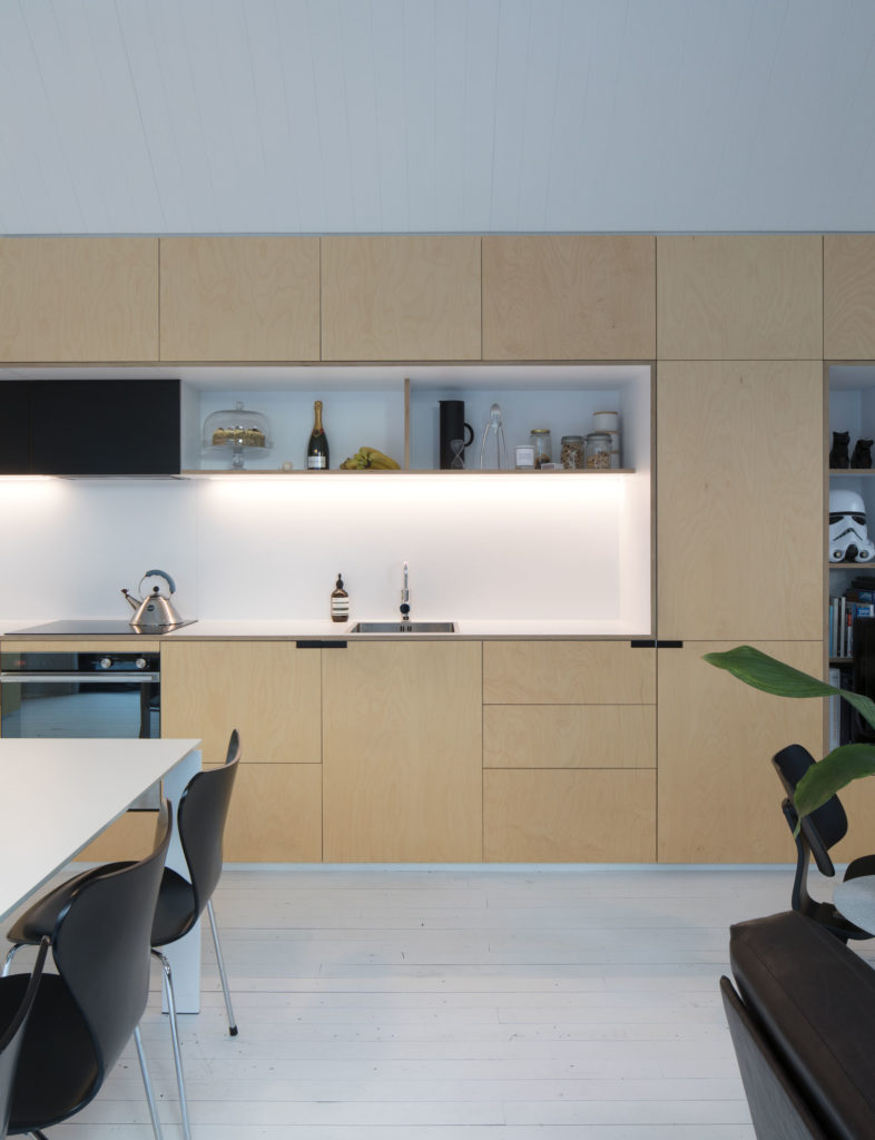 How the kitchen design of this small Christchurch home maximises space