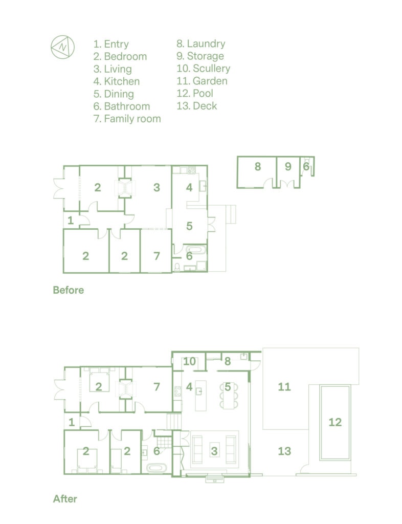 See how a detailed villa extension fits perfectly into this traditional ...