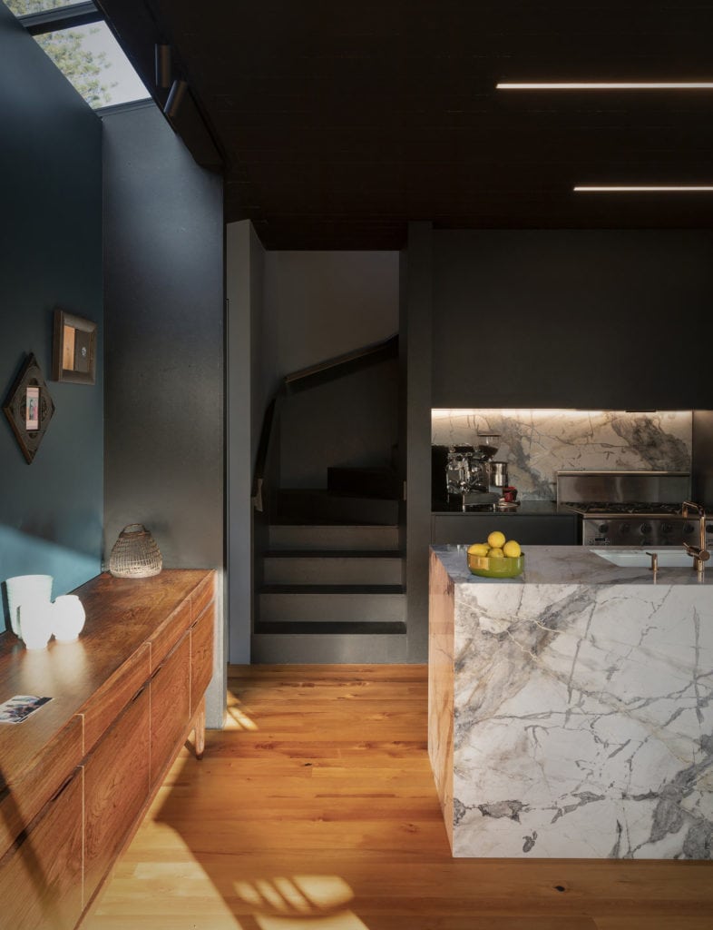 Inside a beautiful family home designed to fit on a small piece of lawn