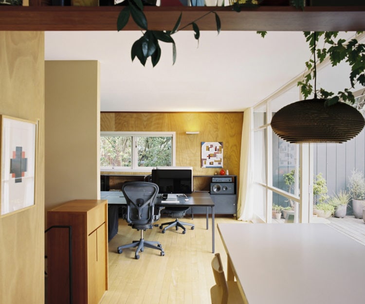 How a 1960s family home was transformed into a serene design studio