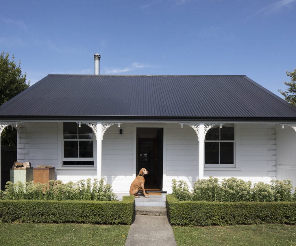 This character cottage in Christchurch has a modern secret at the back
