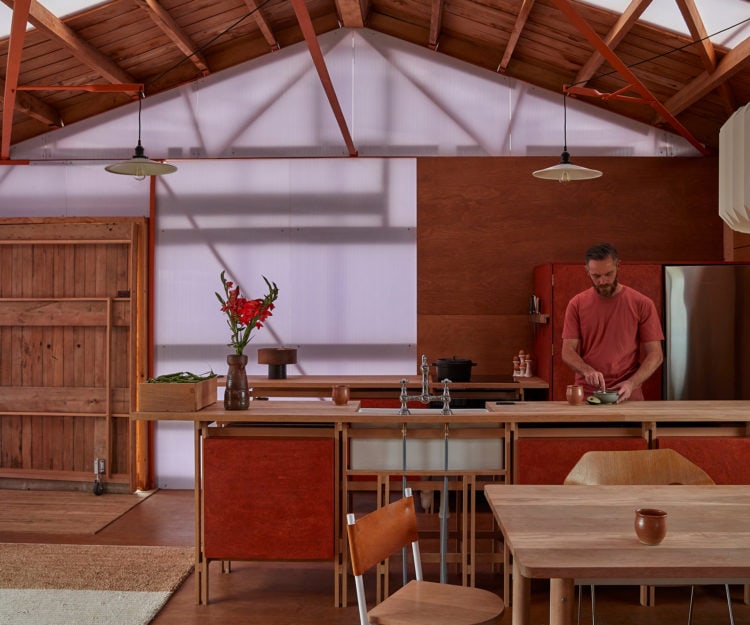 This 1960s shearing shed was cleverly revived to become a family home