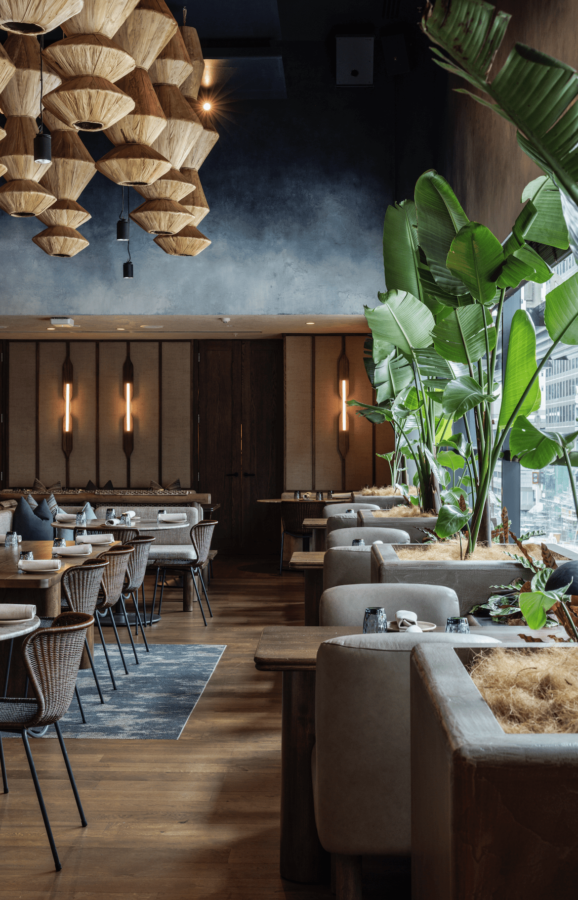 Woven textures: Explore Michael Meredith's new restaurant Metita